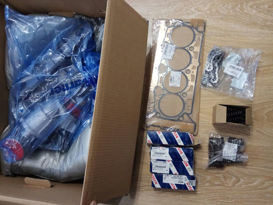 Пришли первые зап.части для ремонта… — Volkswagen Tiguan (1G), 2 л ...