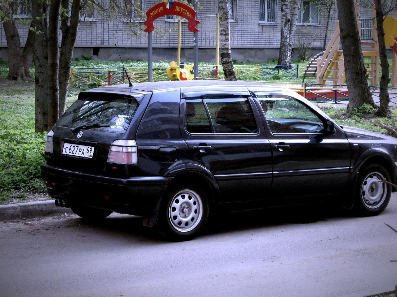 Hella Magic Colour Clear/Silver/White установка — Volkswagen Golf Mk3 ...