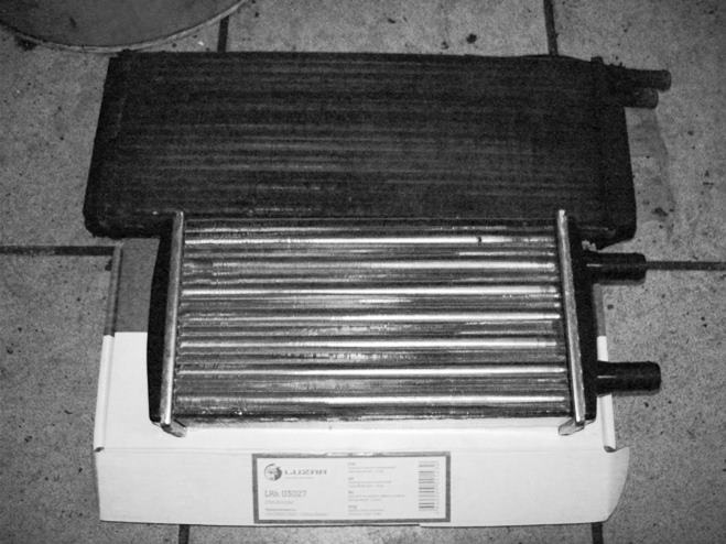 радиатор печки. — Volkswagen Transporter T3, 1,8 л, 1982 года ...