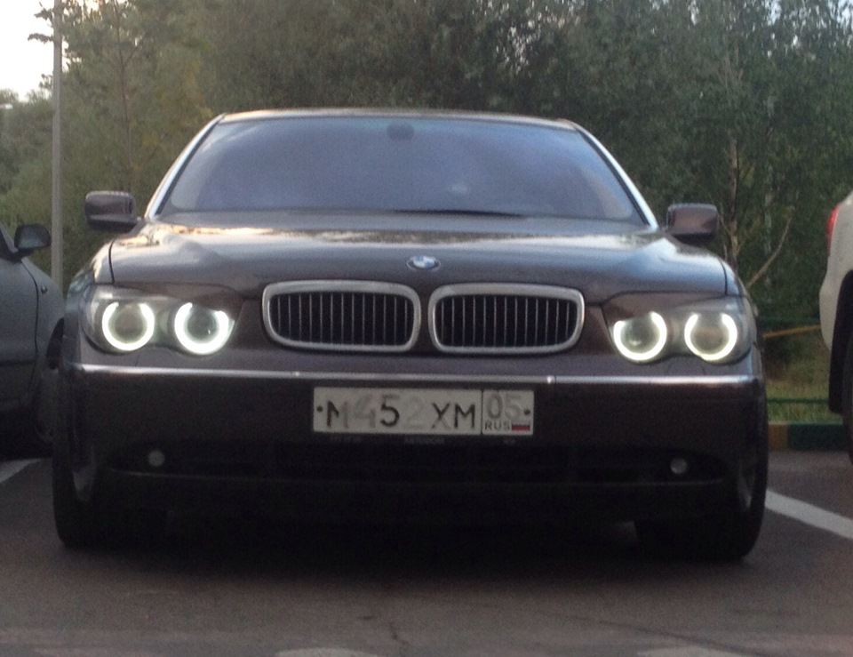 Реснички — BMW 7 series (E65/E66), 6 л, 2004 года | тюнинг | DRIVE2