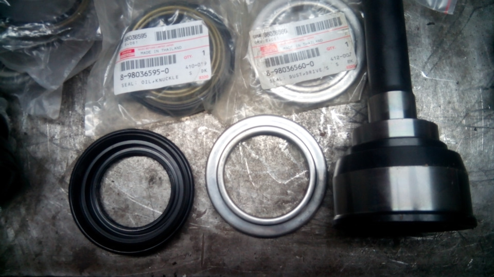 8980365600 Кольцо уплотнительное сальника поворотного кулака Isuzu ...