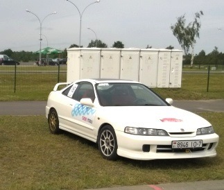 1й этап time-attack 2014 — Honda Integra Type R (DC2), 1,8 л, 2000 года ...