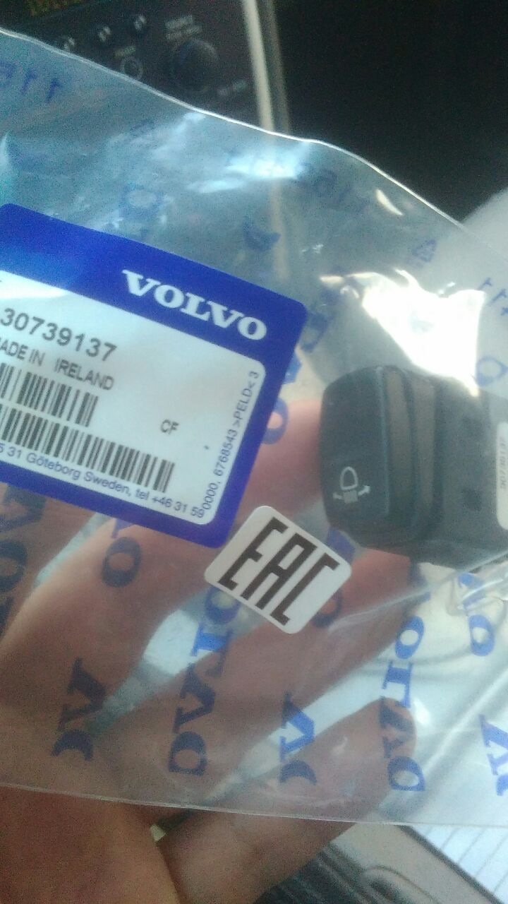 30739137 КНОПКА АКТИВНОГО КСЕНОНА /SWITCH Volvo | Запчасти на DRIVE2