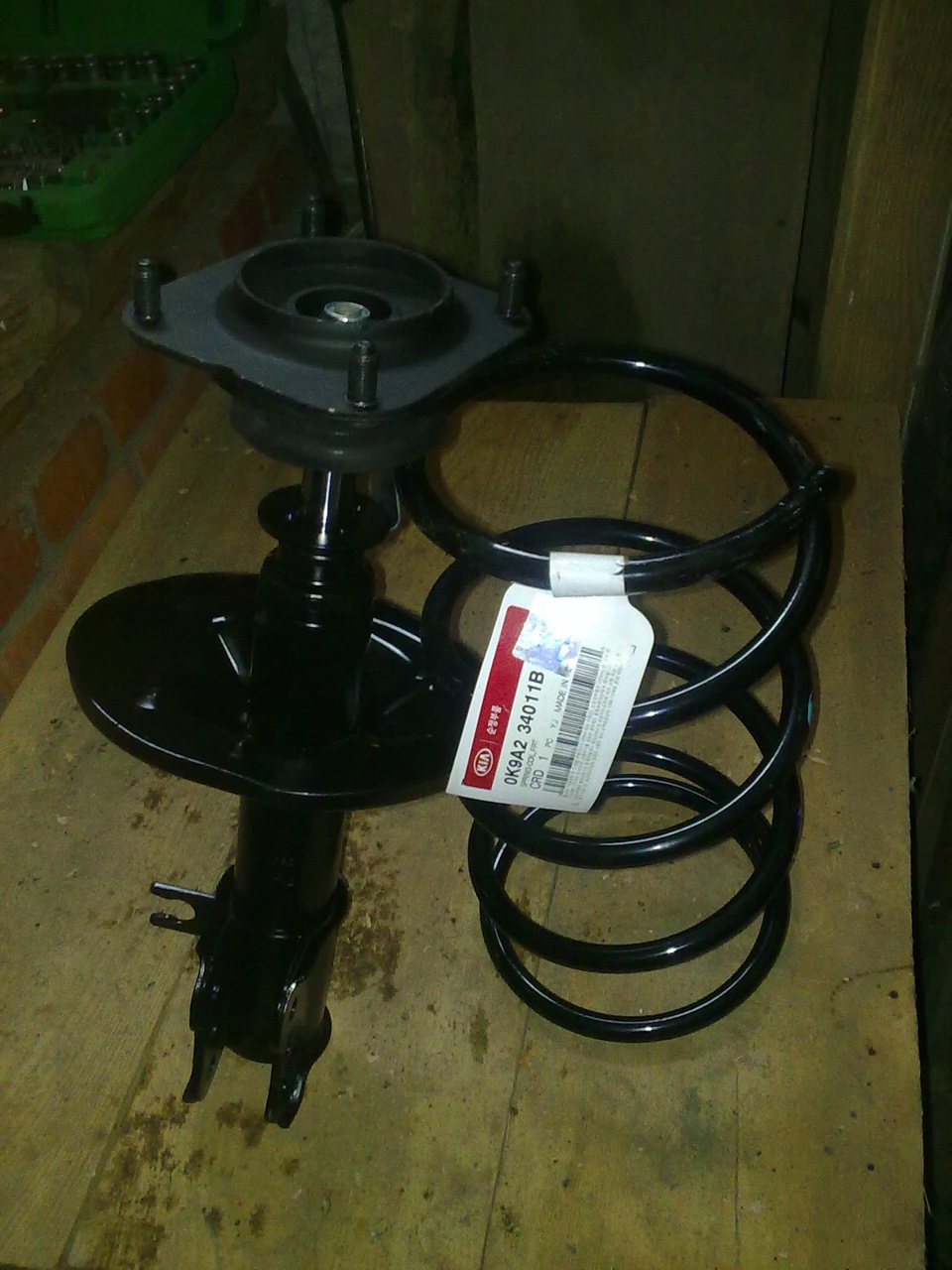 Передняя подвеска под замену — KIA Clarus, 1,8 л, 1999 года | своими руками | DRIVE2