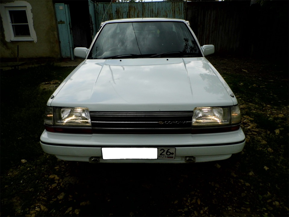 А вот и новые фотки))) — Toyota Corona (T150/160), 1,5 л, 1987 года ...