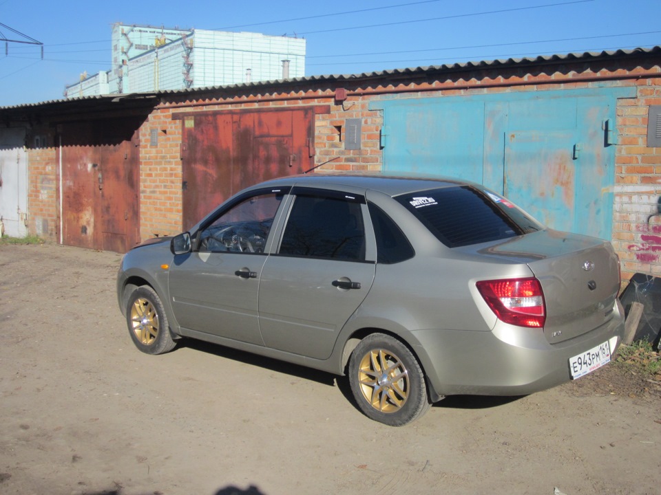 тюнинг № 15 (светотехника) — Lada Гранта (1G), 1,6 л, 2012 года ...
