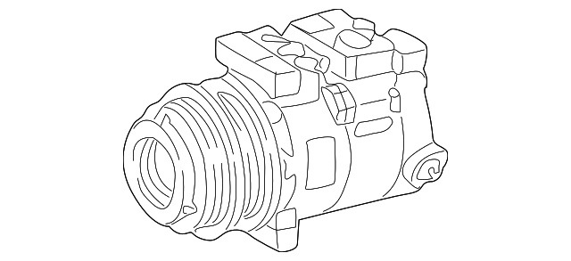 A0012302811 Компрессор кондиционера Mercedes | Запчасти на DRIVE2