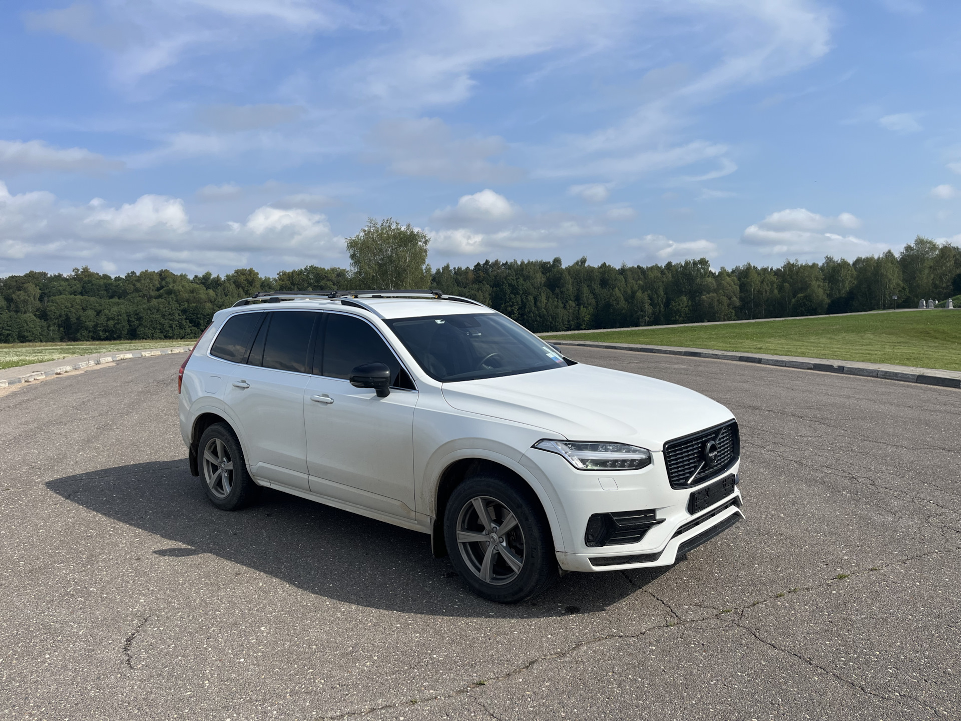 Поперечины Turtle air1 — Volvo XC90 (2G), 2 л, 2018 года | аксессуары ...