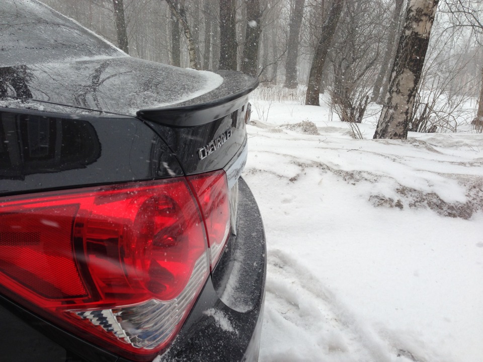 Лип спойлер… — Chevrolet Cruze (1G), 1,8 л, 2011 года | тюнинг | DRIVE2