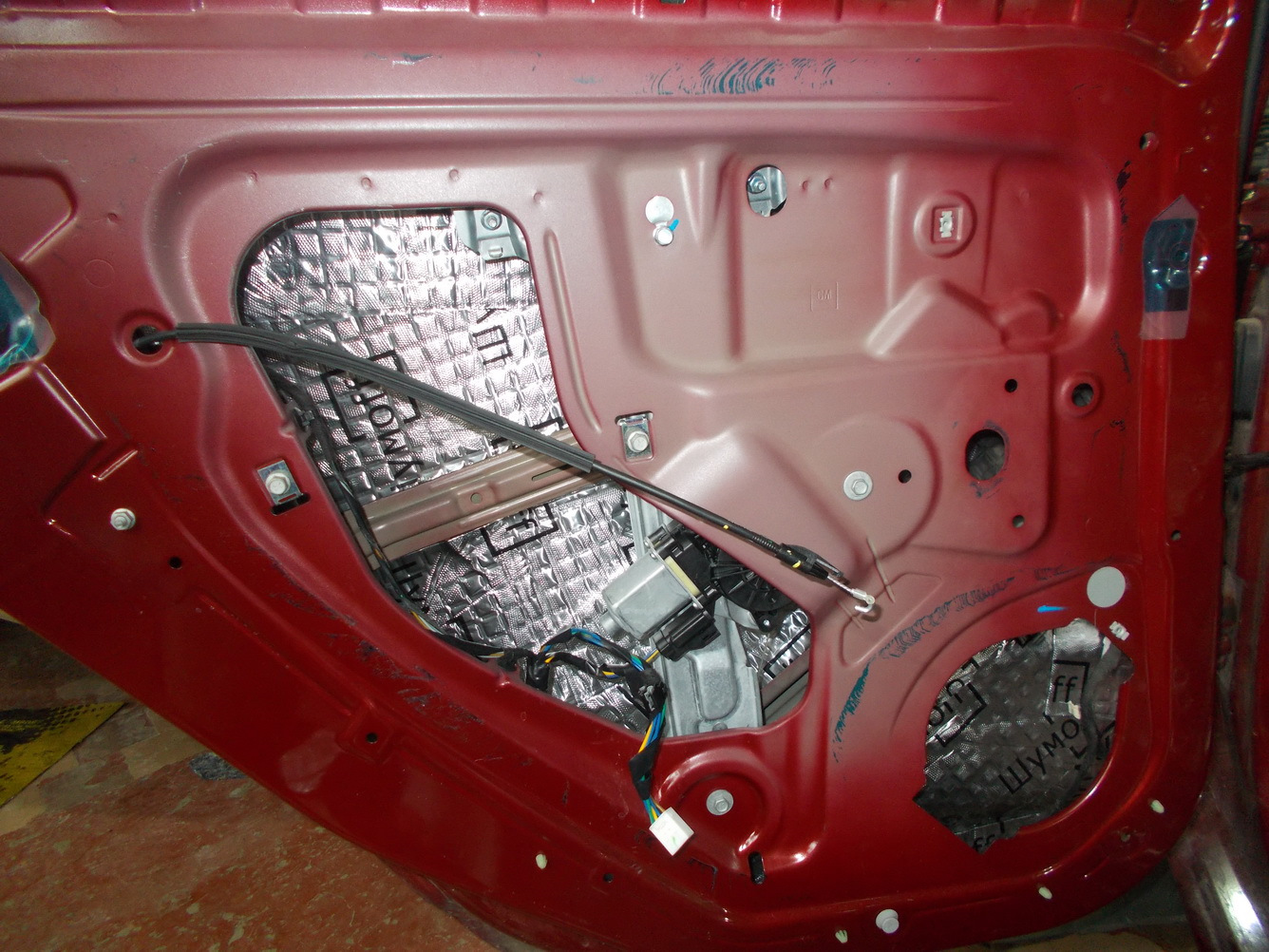 Шумоизоляция ч1_Двери — Ravon R4, 1,5 л, 2017 года | тюнинг | DRIVE2