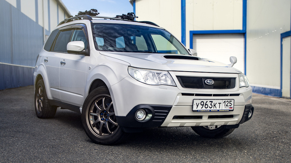 Первое впечатление. — Subaru Forester (SH), 2 л, 2008 года | наблюдение ...