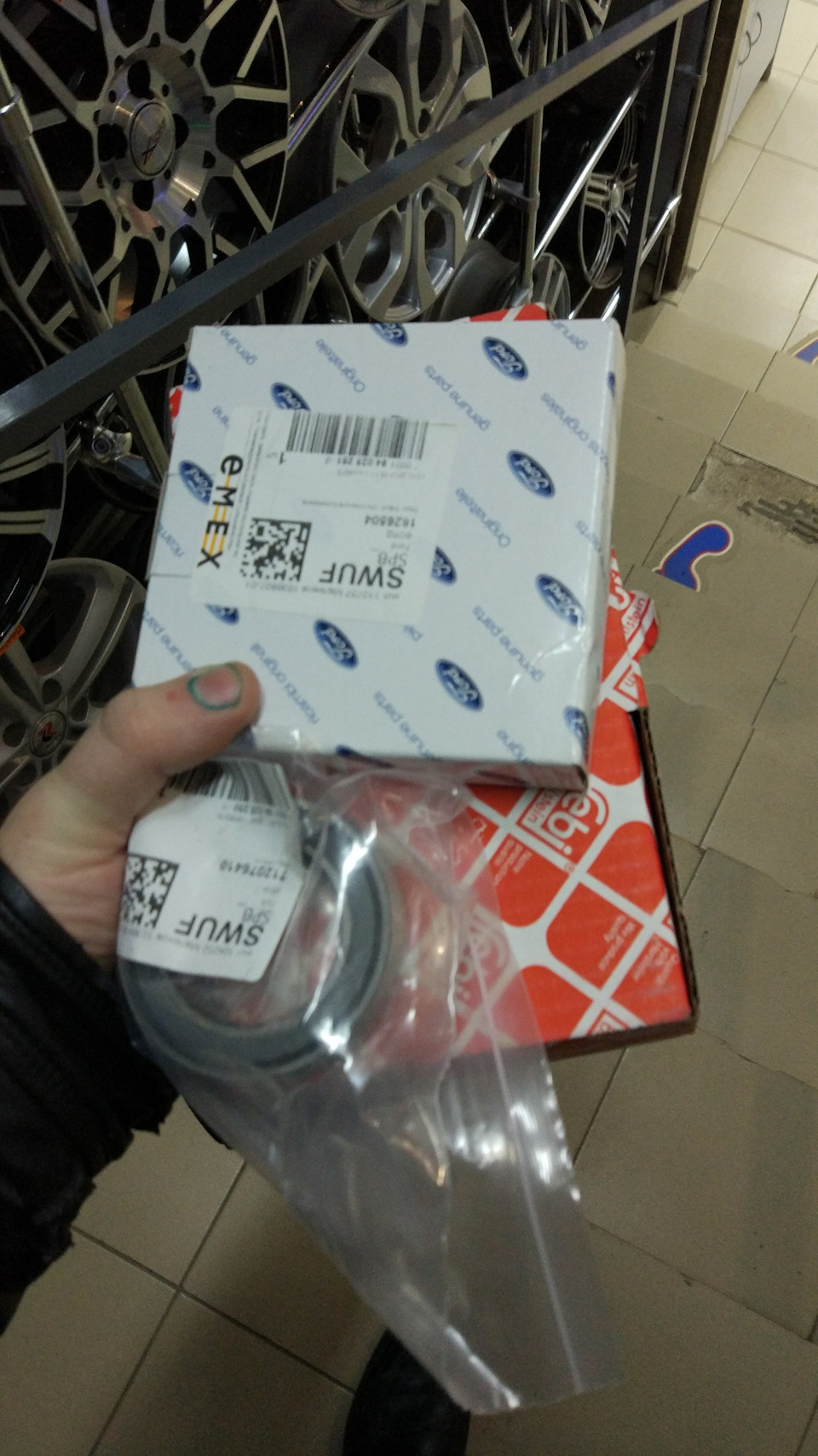 1826504 Сальник коленвала задний (90x110x7,0) / 2,0 Duratorq-TDCI 03 ...