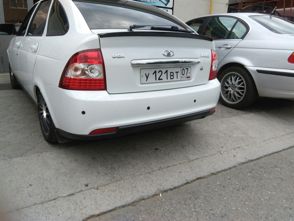 установили парктроники — Lada Приора хэтчбек, 1,6 л, 2014 года ...