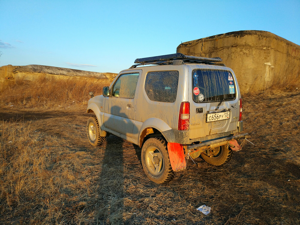 Брызговики — Suzuki Jimny (1G), 1,3 л, 1998 года | стайлинг | DRIVE2