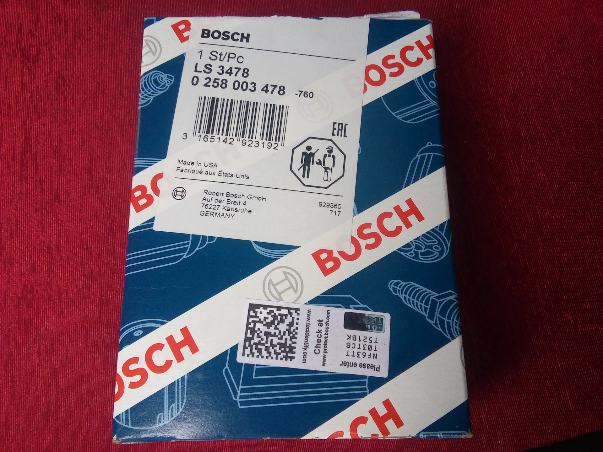 Замена лямбда зонда BOSCH. — Audi A4 (B5), 1,8 л, 1995 года | своими ...