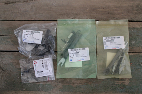 96395381 Ремкомплект пружин барабана тормозного л GM | Запчасти на DRIVE2