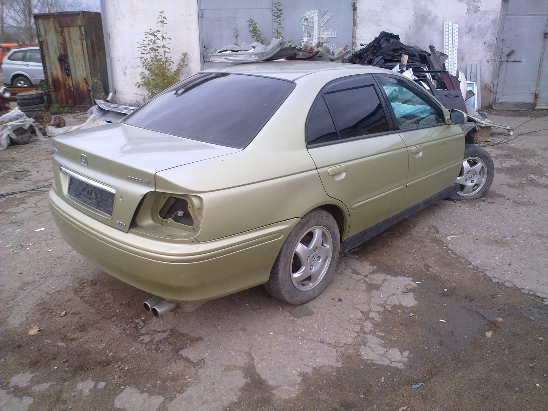 Кузовной ремонт (часть 1) — Honda Accord (6G), 2 л, 2000 года | кузовной ремонт | DRIVE2