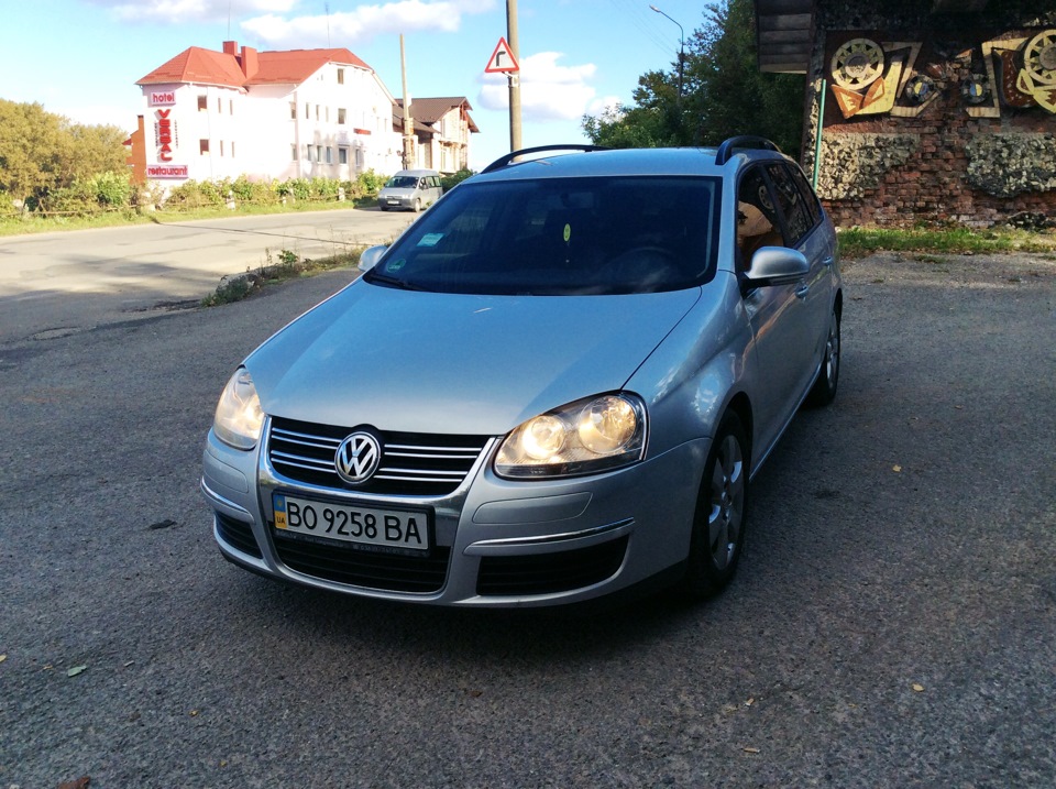 Немец и Француз часть 2 — Volkswagen Golf Variant (Mk5), 1,9 л, 2008 ...