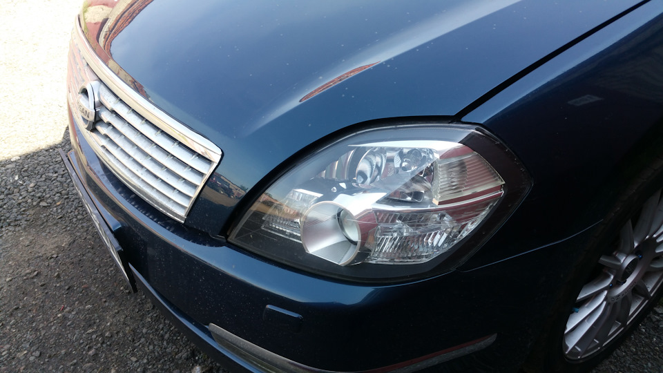 Восстановление стекол фар — Nissan Teana (J31), 2,3 л, 2007 года ...