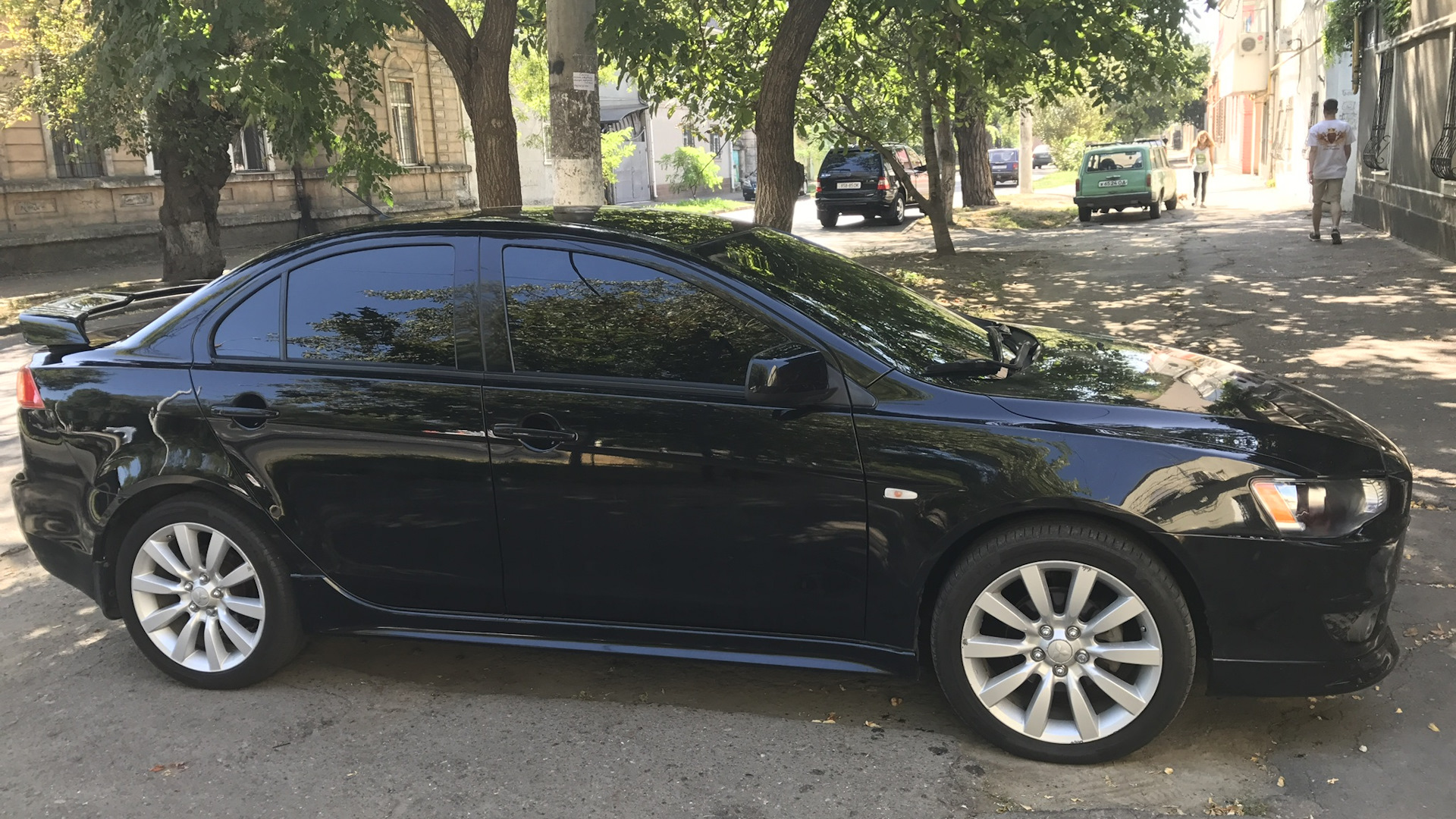 Mitsubishi Lancer X 2.0 бензиновый 2007 | "Black Fire" на DRIVE2