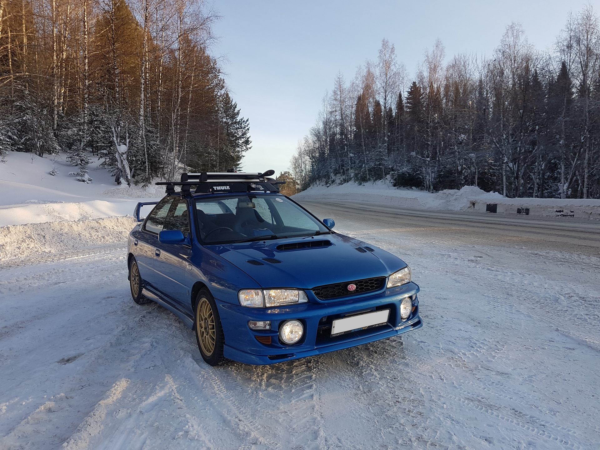 Переезд) — Subaru Impreza WRX STI (GC), 2 л, 1998 года | путешествие ...