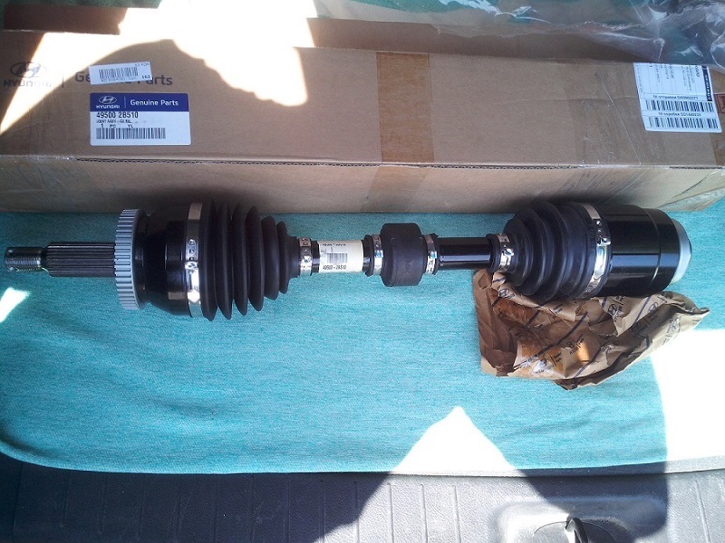 Вот и пришла беда( Привод под замену — Hyundai Santa Fe (2G), 2,7 л ...