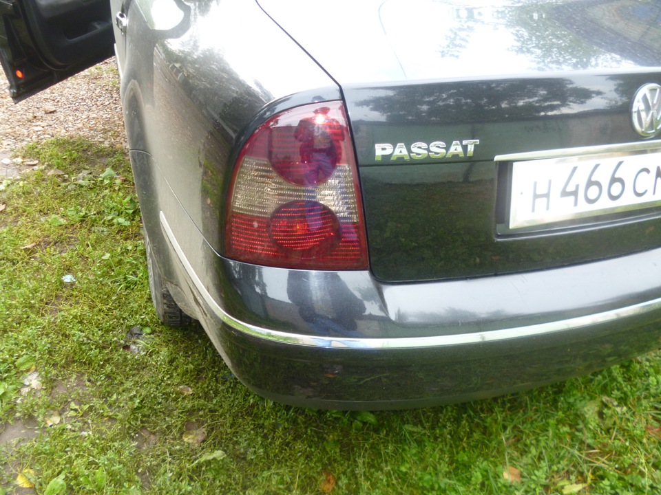 Тонировка задних фонарей — Volkswagen Passat B5, 1,8 л, 2002 года ...