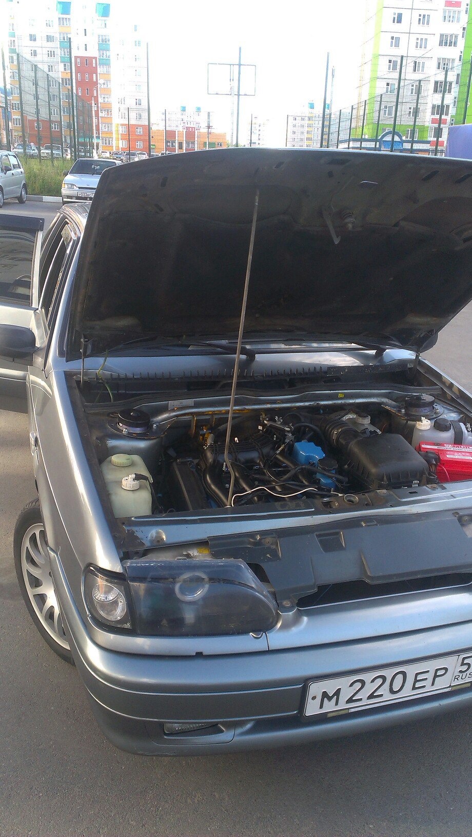 навел порядок под капотом) — Lada 2114, 1,6 л, 2006 года | фотография ...