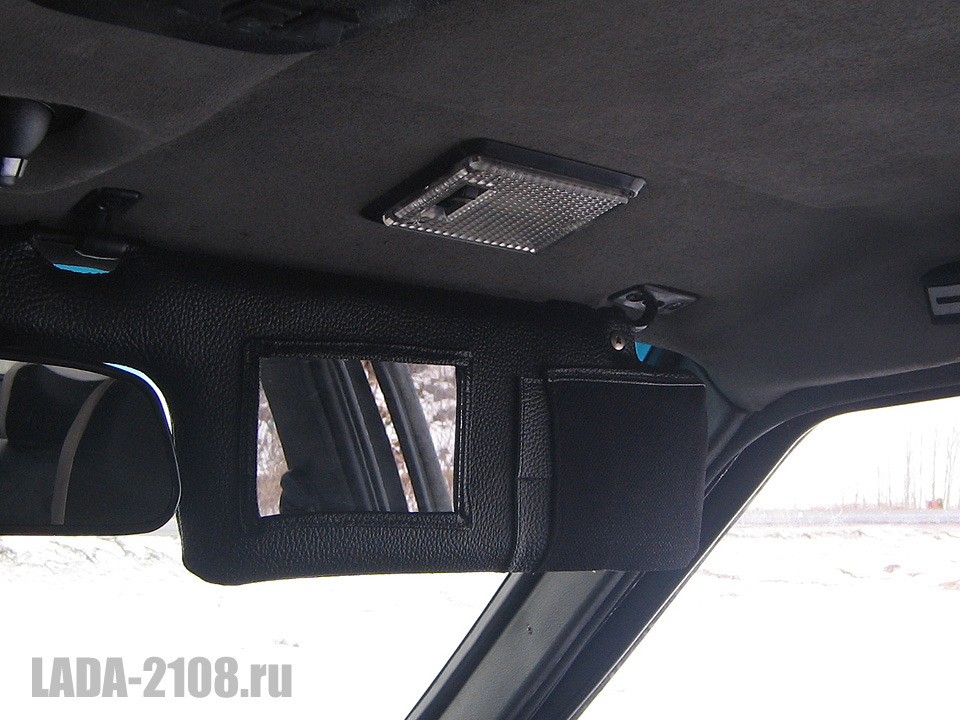 Подсветка макияжного зеркала — Lada 21083, 1,5 л, 2001 года | тюнинг ...