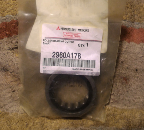 2960A178 BEARING, M/T OUTPUT SHAFT ПОДШИПНИК ВЫХОДНОГО ВАЛА МКП ...