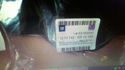 1273742 ЗАКАЗ 5 РАБ. ДН. GM | Запчасти на DRIVE2