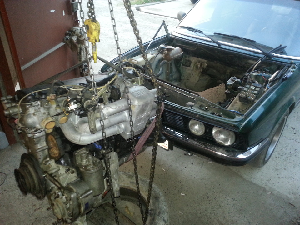 Замена m20b20 на m30b25 — BMW 5 series (E28), 2,8 л, 1983 года | своими ...