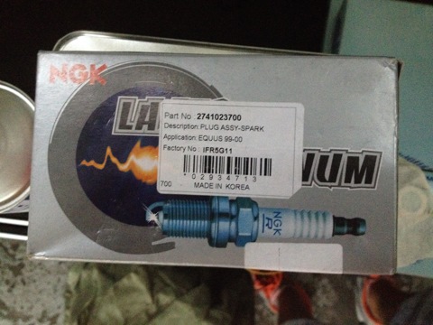 2741023700 Свечи зажигания KIA HYUNDAI | Запчасти на DRIVE2