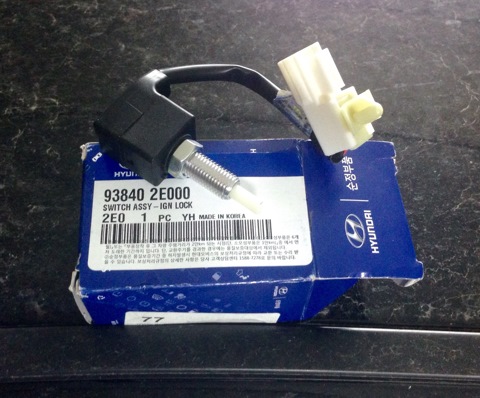938402E000 Концевой выключатель замка зажигания KIA HYUNDAI | Запчасти ...