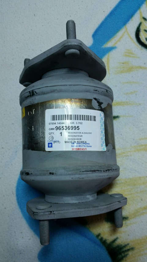 96536995 Глушитель GM | Запчасти на DRIVE2