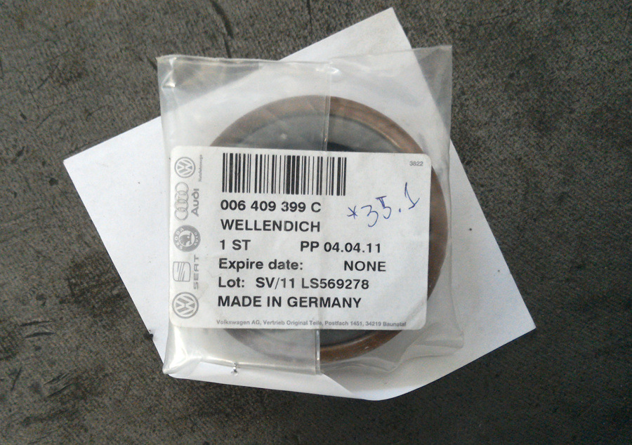 006409399C Сальник дифференциала КПП / SEAT Alhambra, VW Sharan 96 — 00 ...