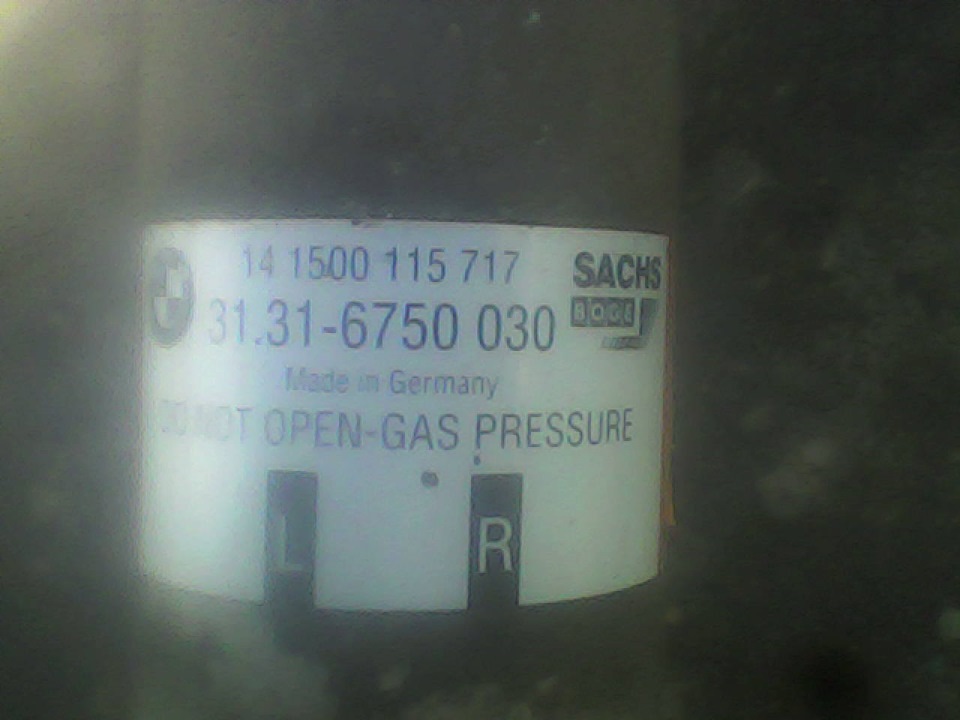 Бмв е39 передний электронный амортизатор 31316750030 — DRIVE2