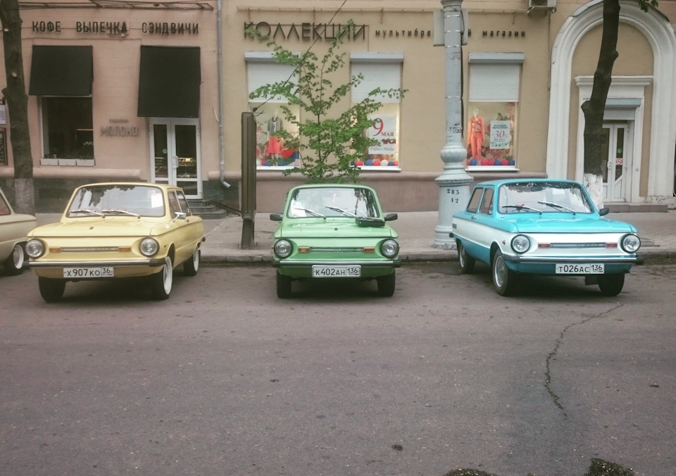 День Победы Воронеж — ЗАЗ 968, 1,2 л, 1991 года | встреча | DRIVE2