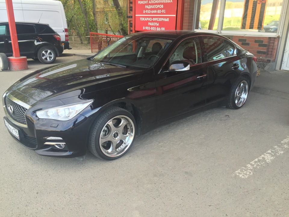 Анти стенс))) — Infiniti q50, 2 л, 2015 года | колёсные диски | DRIVE2