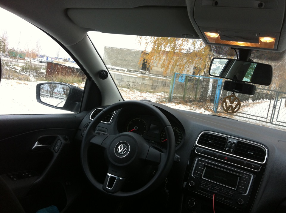 (VW) ароматизатор — Volkswagen Polo Sedan, 1,6 л, 2014 года ...