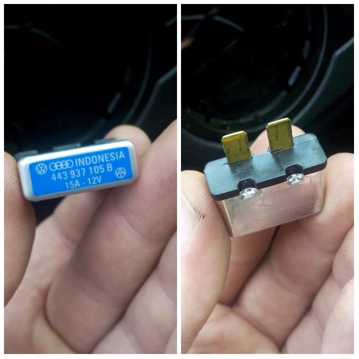 443937105B РЕЛЕ ТЕРМОПРЕДОХРАНИТЕЛЬ VAG | Запчасти на DRIVE2