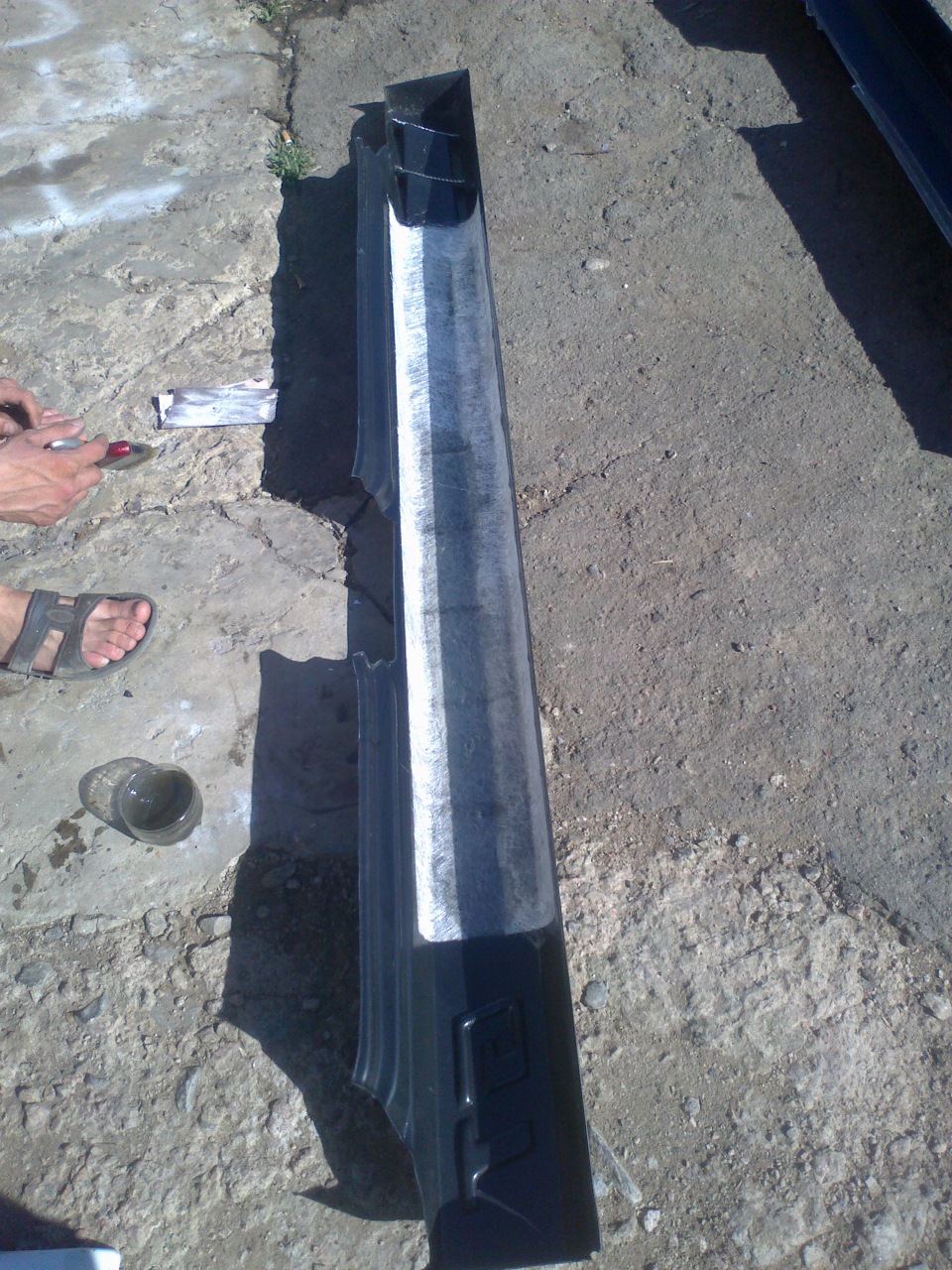 Купил плинтуса) (пороги) — Lada 21099, 1,5 л, 1994 года | кузовной ...