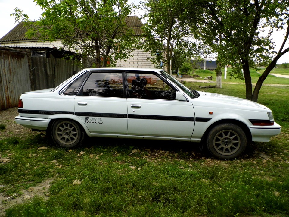 А вот и новые фотки))) — Toyota Corona (T150/160), 1,5 л, 1987 года ...