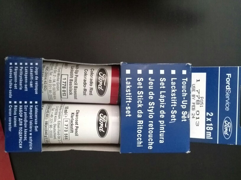 1778013 Набор для ремонта ЛКП (цвет — colorado red), 18мл Ford ...