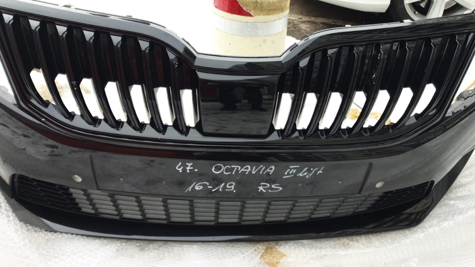 Бампер Octavia RS FL — DRIVE2