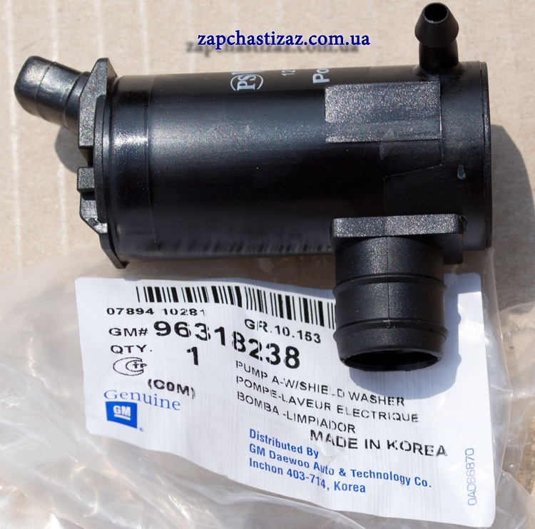96318238 Насос стеклоомывателя GM | Запчасти на DRIVE2