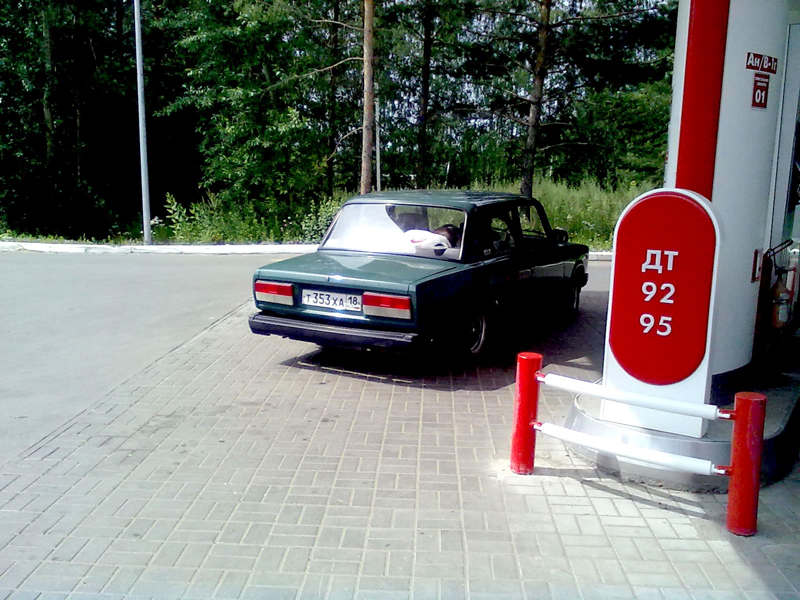 Растонировался… — Lada 2107, 1,6 л, 2004 года | просто так | DRIVE2