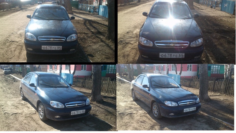 Реснички — Chevrolet Lanos, 1,5 л, 2008 года | стайлинг | DRIVE2