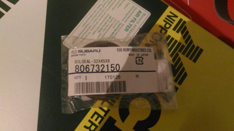 806732150 Сальник 32*45*8 TCR VMQ SUBARU | Запчасти на DRIVE2