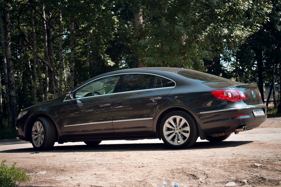 Укороченные брызговики — Volkswagen Passat CC, 1,8 л, 2012 года ...